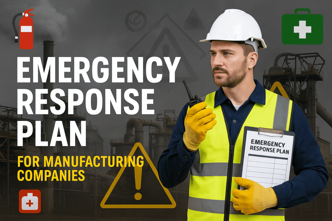Emergency Response Plan for a Manufacturing Company - HSE STUDY GUIDE