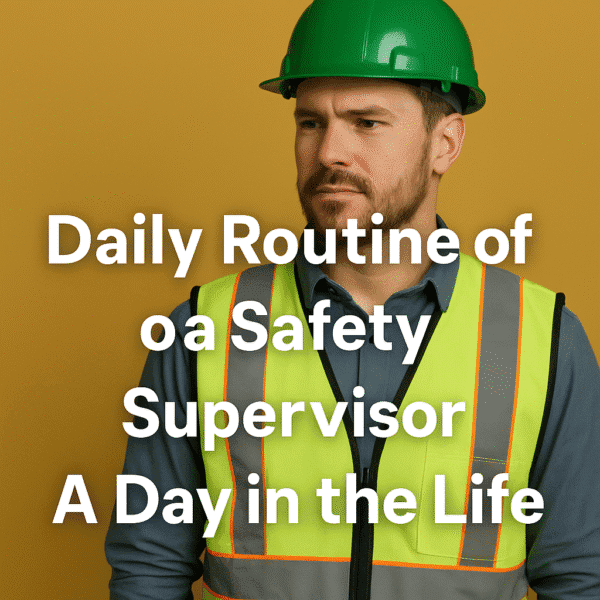 Daily Routine of a Safety Supervisor – A Day in the Life - HSE STUDY GUIDE