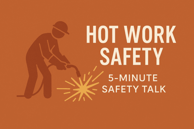 Hot Work Safety 5 Minute Safety Talk - HSE STUDY GUIDE