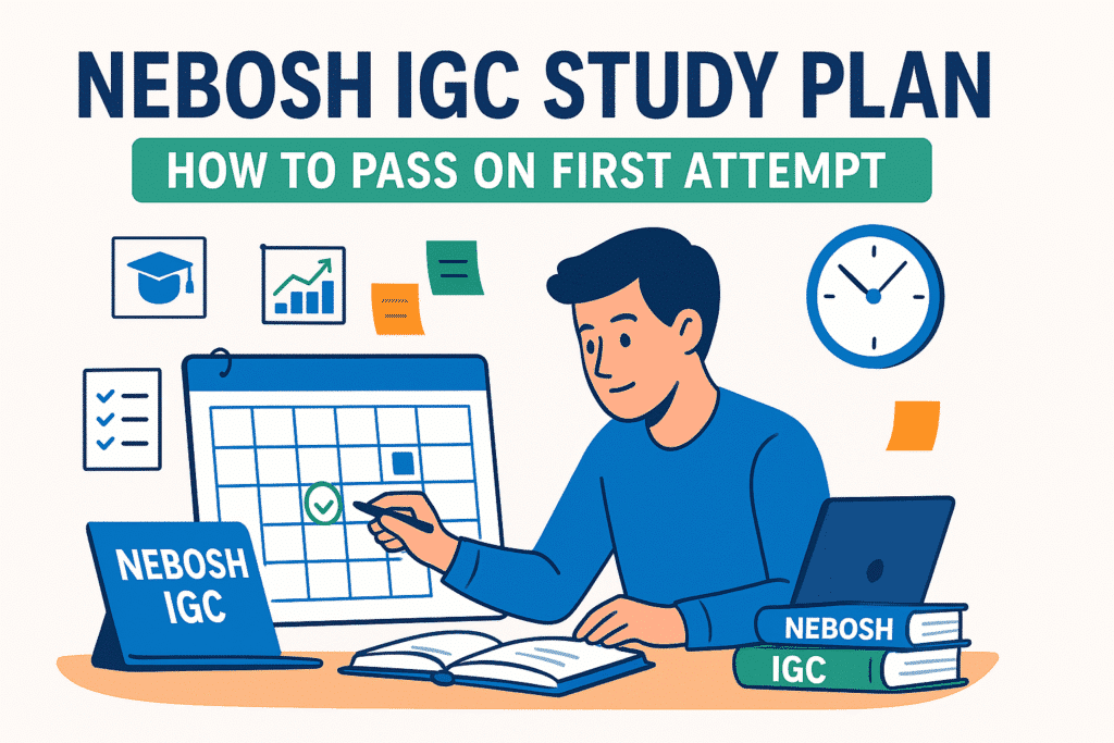NEBOSH IGC Study Plan: How to Pass on First Attempt - HSE STUDY GUIDE