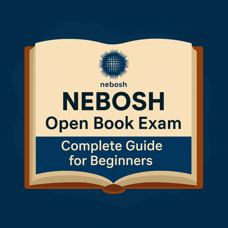 NEBOSH Open Book Exam: Complete Guide for Beginners - HSE STUDY GUIDE