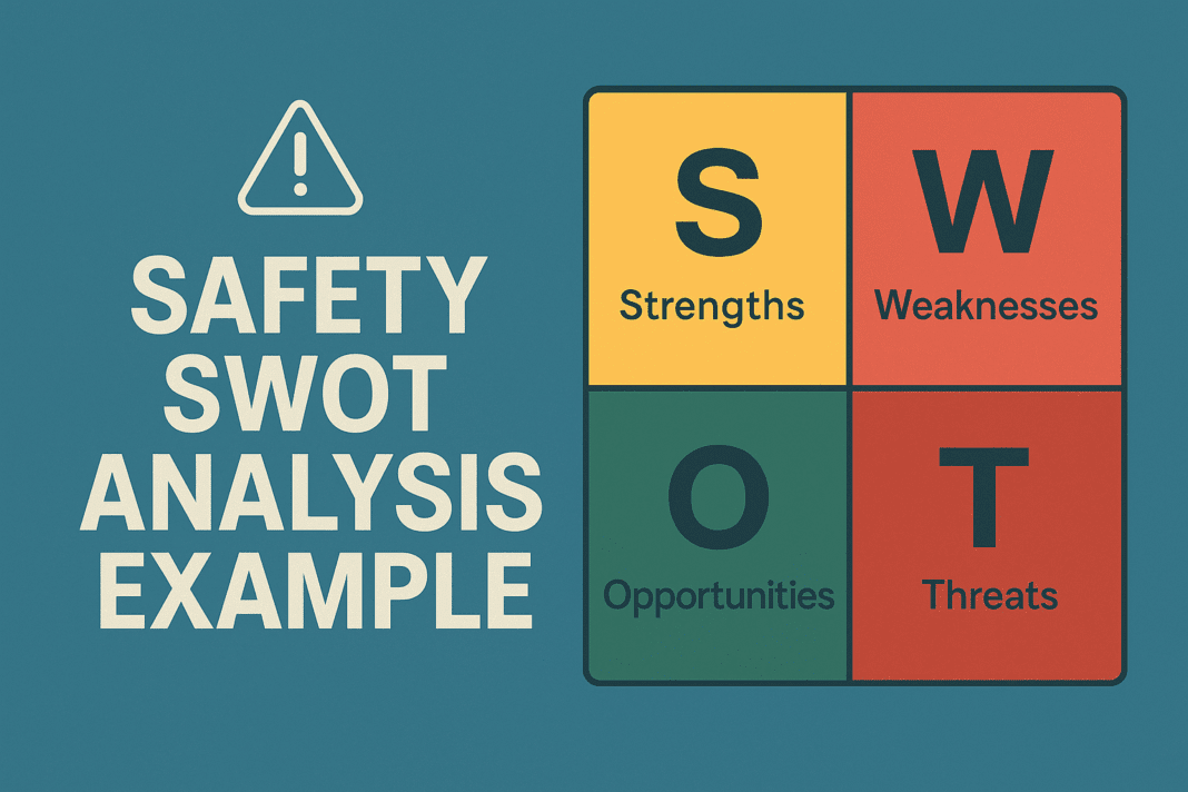 Safety SWOT Analysis Example - HSE STUDY GUIDE
