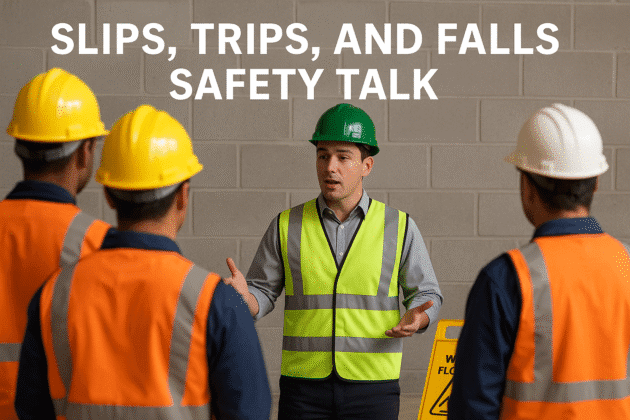 Slips, Trips, and Falls Safety Talk - HSE STUDY GUIDE