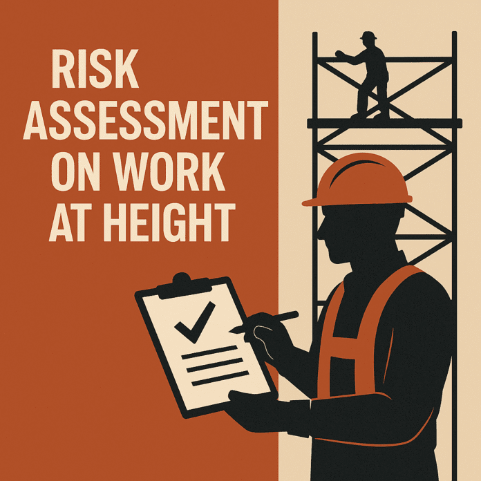 Work at Height Risk Assessment - HSE STUDY GUIDE