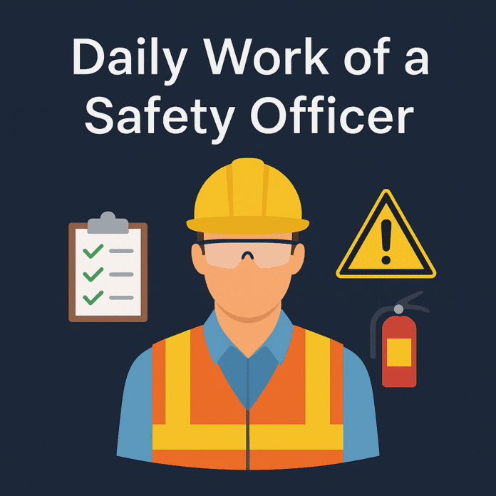 Daily Work of a Safety Officer - HSE STUDY GUIDE