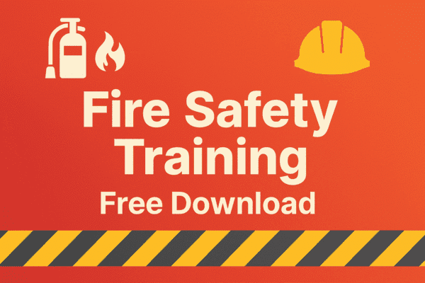 Fire Safety Training Free Download - HSE STUDY GUIDE