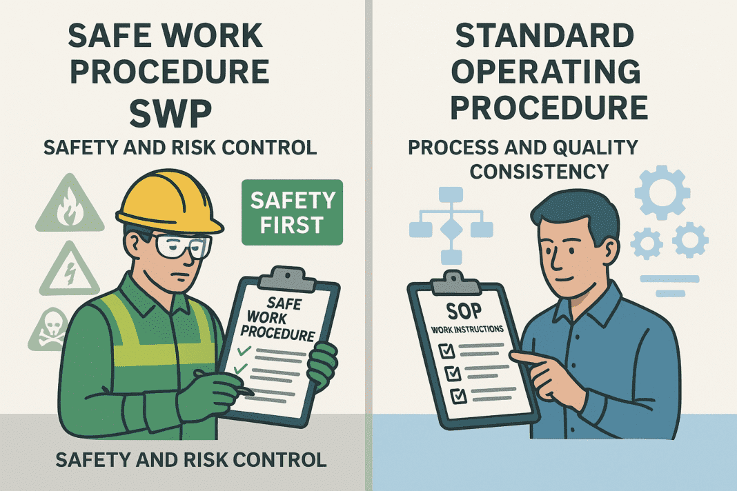 SWP vs SOP: Safe Work Procedure vs Standard Operating Procedure - HSE ...