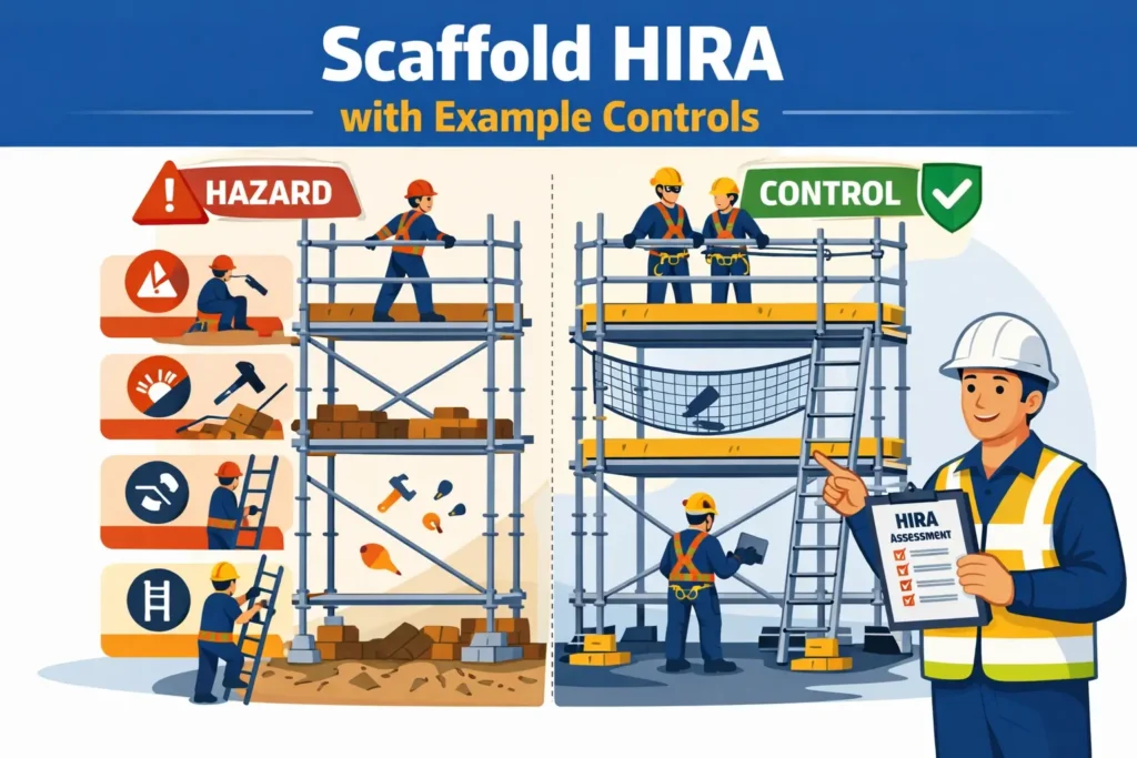 Scaffold HIRA with Example Controls - HSE STUDY GUIDE