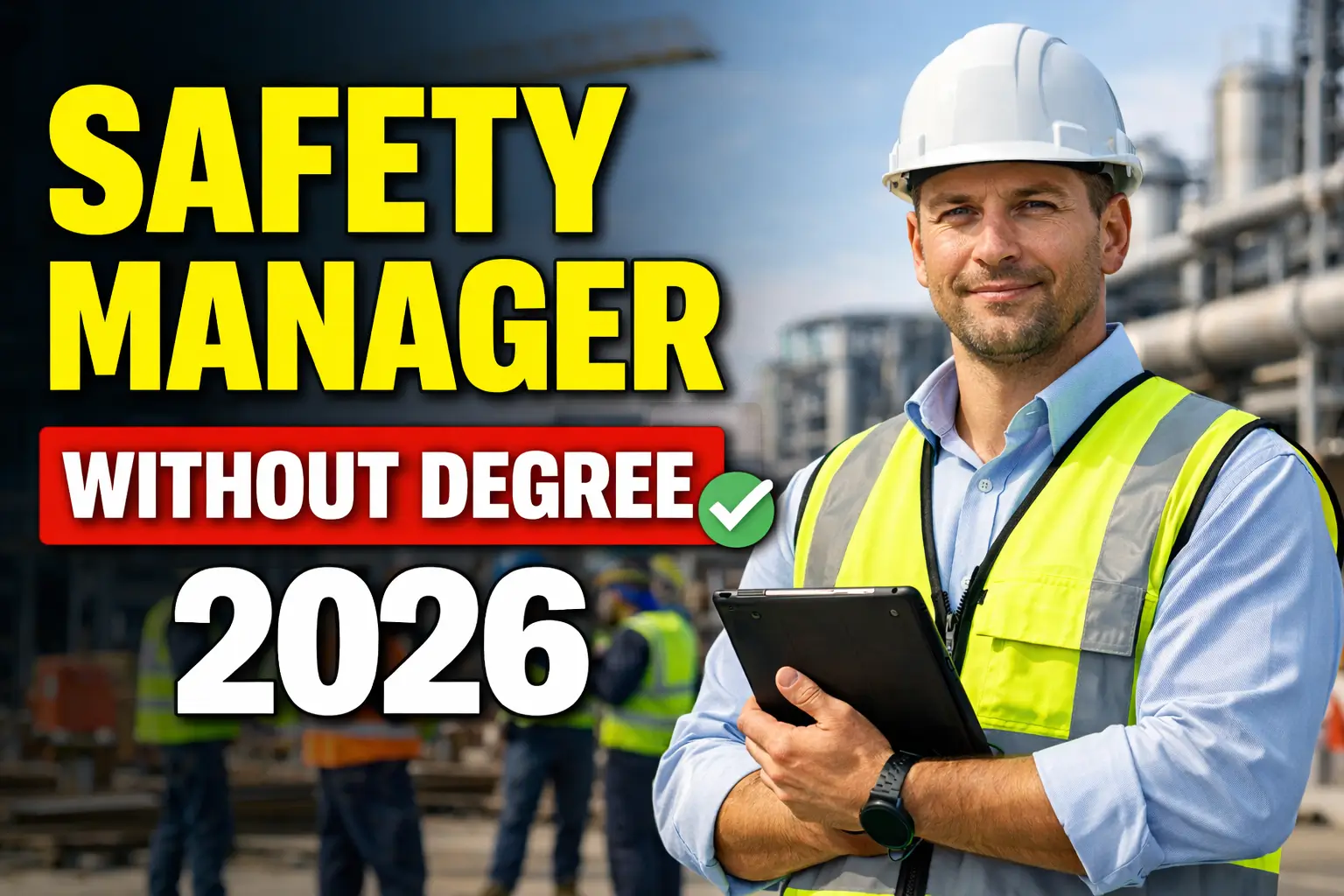 Without Degree Safety Manager in 2026 - HSE STUDY GUIDE