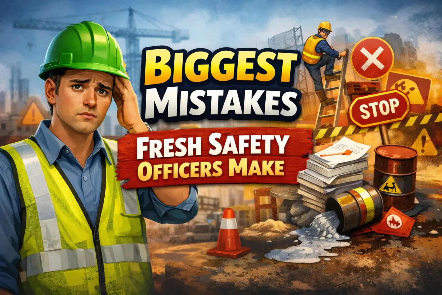 Biggest Mistakes Fresh Safety Officers Make - HSE STUDY GUIDE