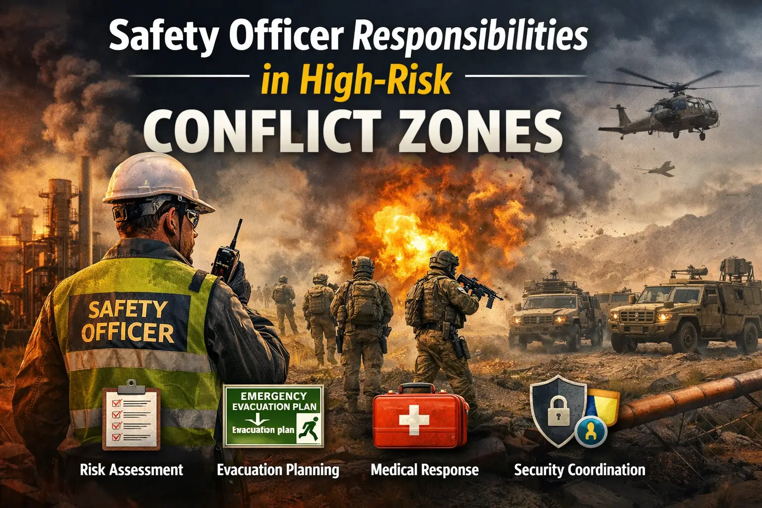 Safety Officer Responsibilities in High Risk Conflict Zones - HSE STUDY ...