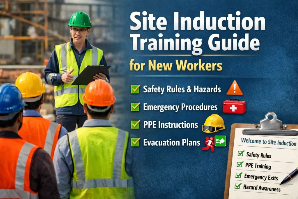 Site Induction Training Guide for New Workers (Complete Safety Guide ...