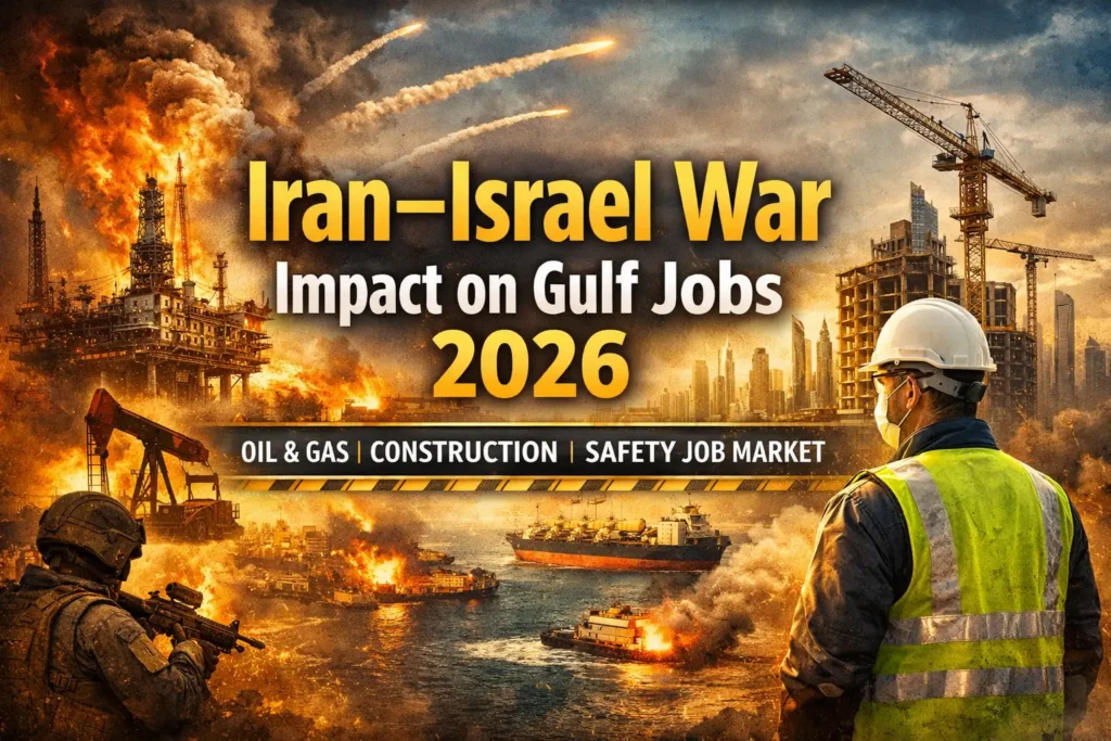 Iran–Israel War Impact on Gulf Jobs 2026, Oil & Gas, Construction ...