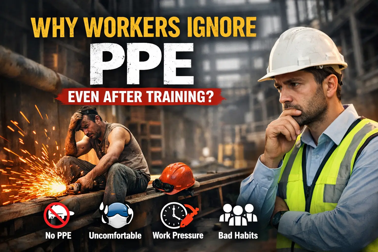 Why Workers Ignore PPE Even After Training - HSE STUDY GUIDE