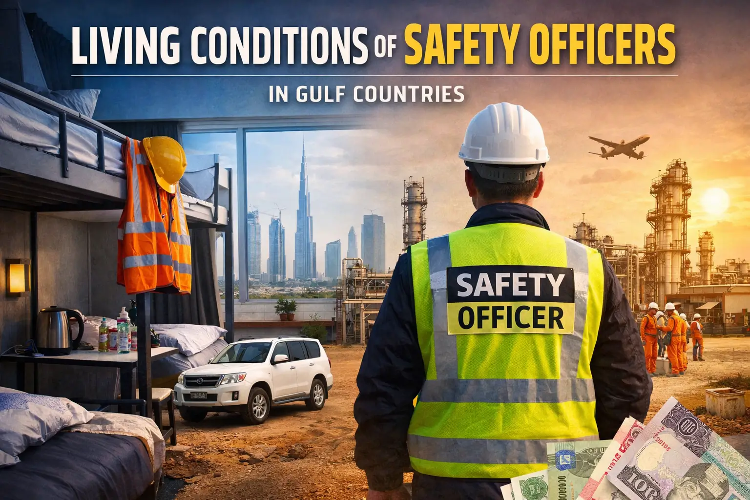 Living Conditions of Safety Officers in Gulf Countries - HSE STUDY GUIDE