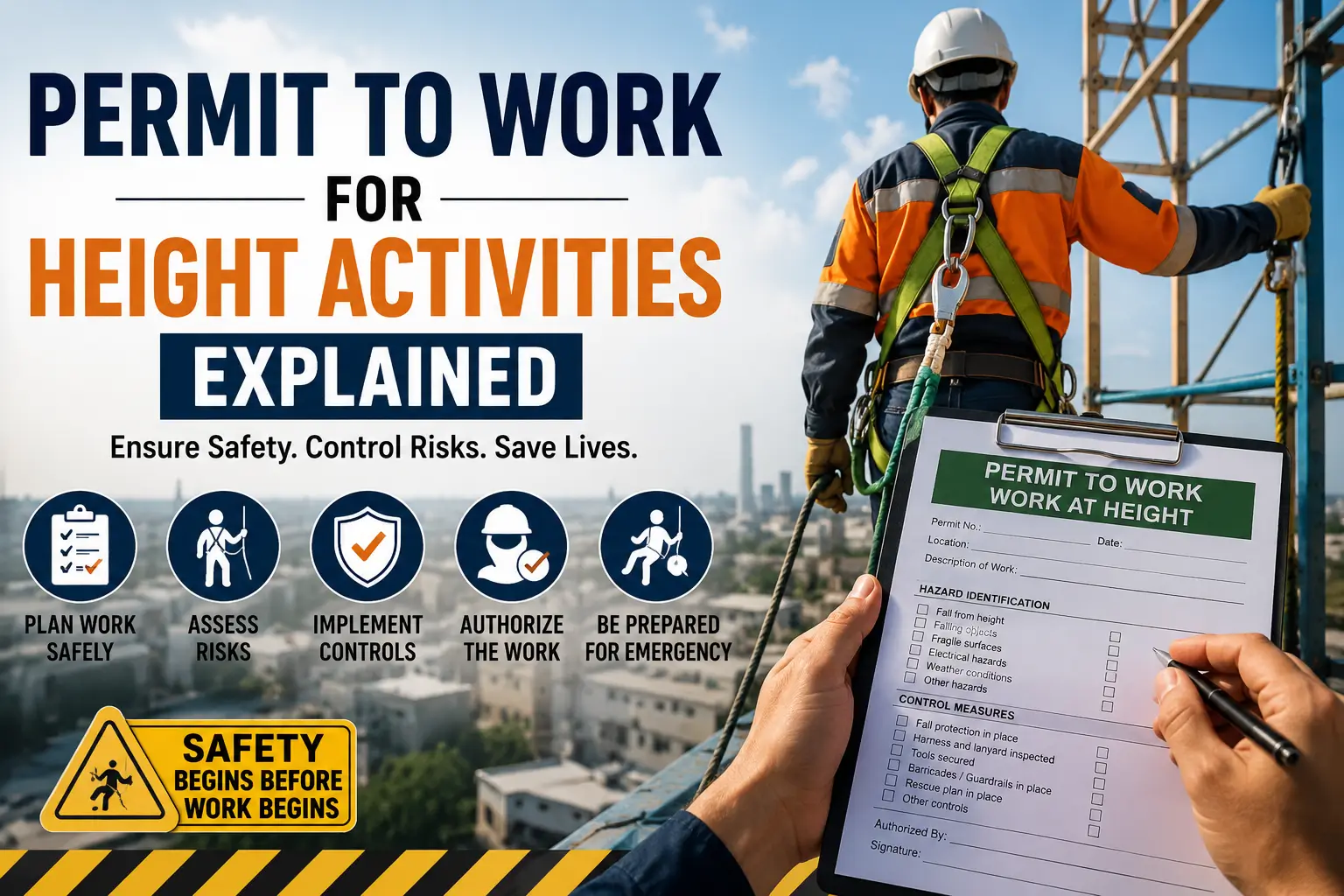 Permit to Work for Height Activities Explained - HSE STUDY GUIDE