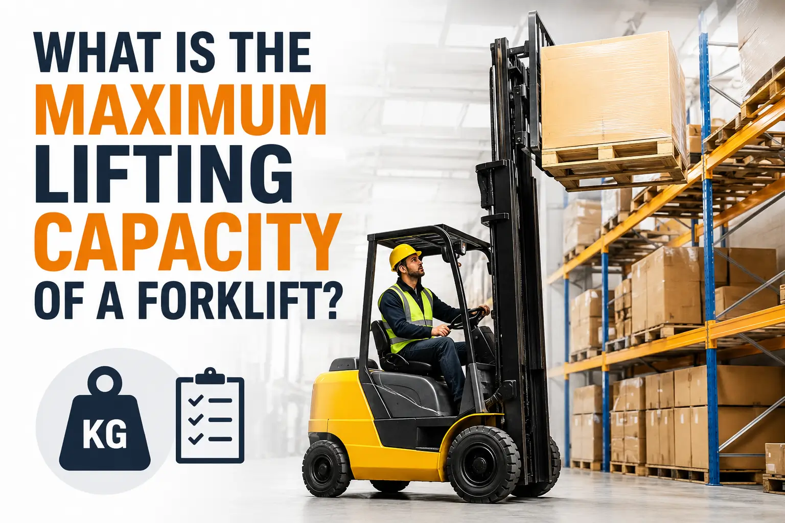 What Is the Maximum Lifting Capacity of a Forklift? - HSE STUDY GUIDE