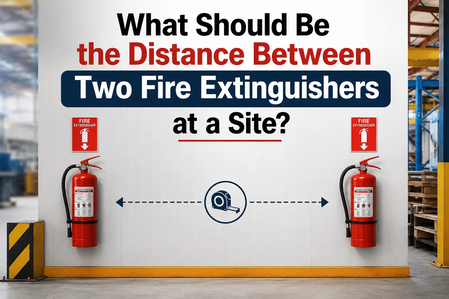 What Should Be the Distance Between Two Fire Extinguishers at a Site ...